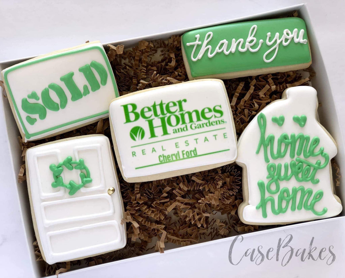 Realtor Closing gift set - 5 Piece – casebakes cookies